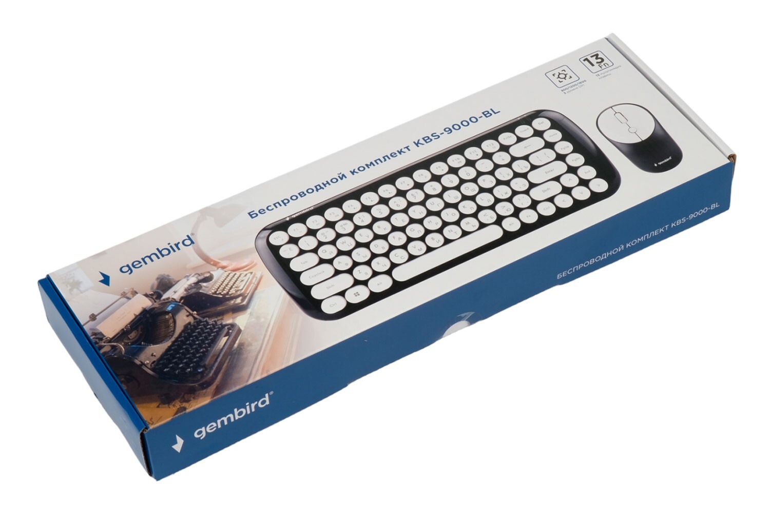 Беспроводной комплект Gembird KBS-9000-BL